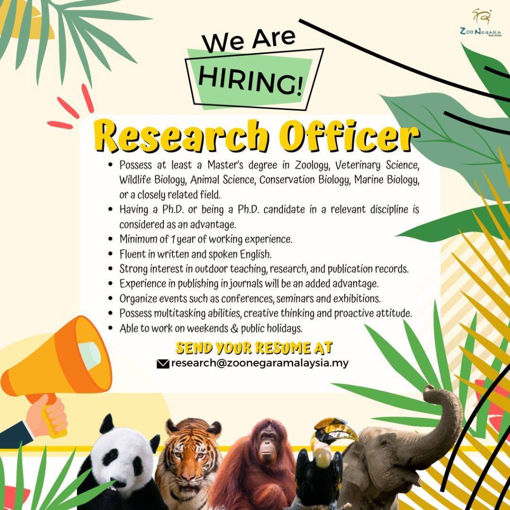 Iklan Jawatan Zoo Negara Malaysia » Jobs Hub