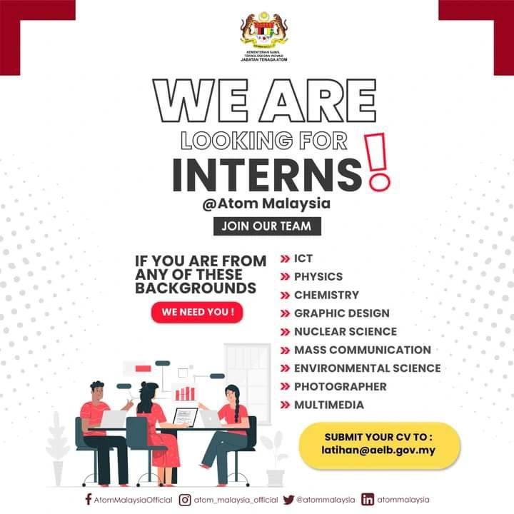 Iklan Jawatan Jabatan Tenaga Atom » Jobs Hub