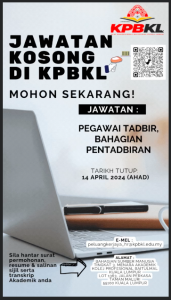 Iklan Jawatan Kolej Profesional Baitulmal Kuala Lumpur (KPBKL) » Jobs Hub