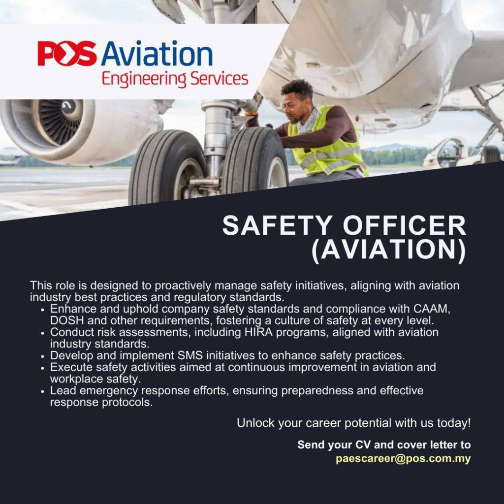 Iklan Jawatan Pos Aviation Sdn Bhd » Jobs Hub