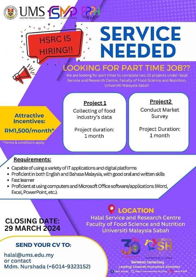 Iklan Jawatan Universiti Malaysia Sabah (UMS) » Jobs Hub